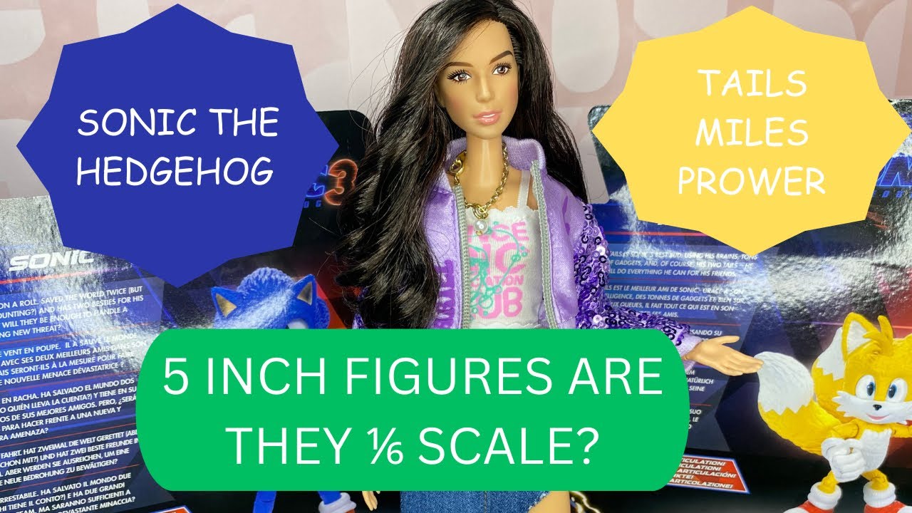 Sonic the hedgehog 3 figures, 1/6 scale - YouTube