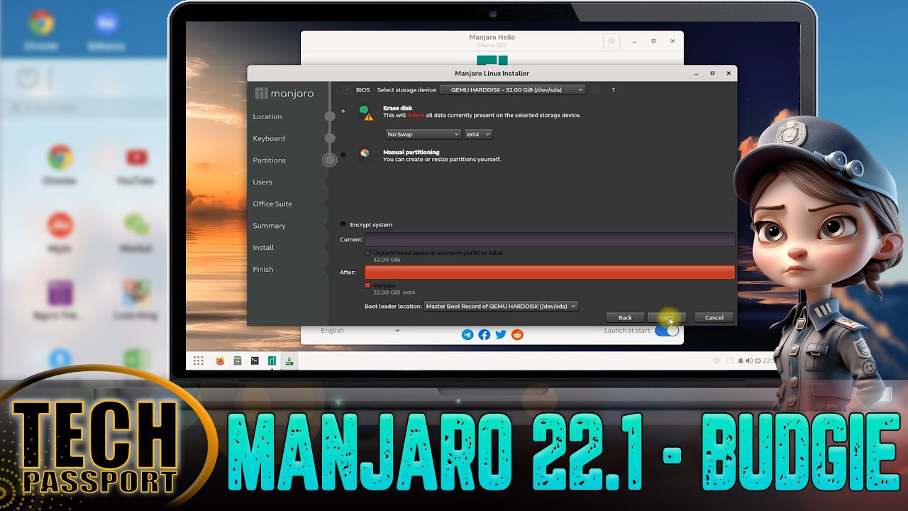 Manjaro Budgie 22.1 - UX Improvements | Impressions, performance ...