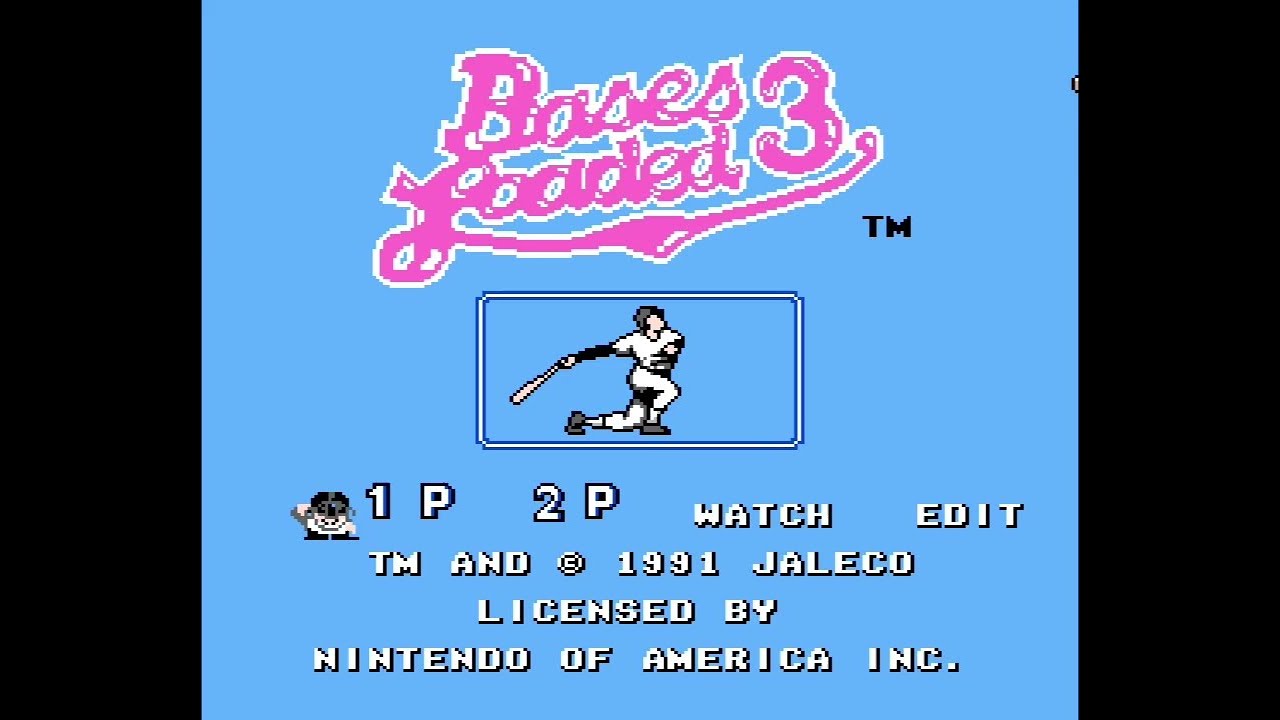 Bases Loaded 3 - Take On The NES Library #177 - YouTube