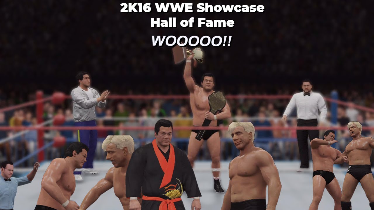 Flair vs. Fujinami #wwe2k16 #rickflair #fujinami #hof # ...