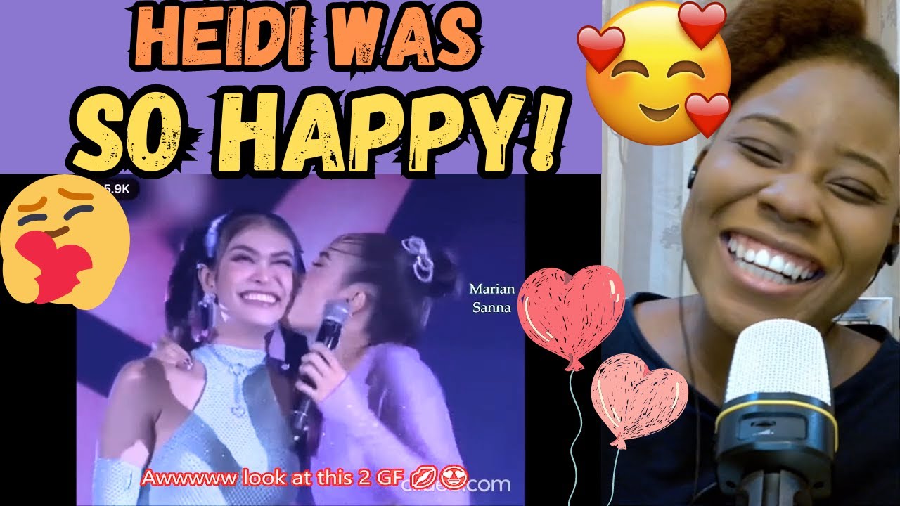 HEIDI + TINA | HEINA MOMENTS PT 6| WHAT A KISS 😁🥰|AMAZING REACTIONS ...