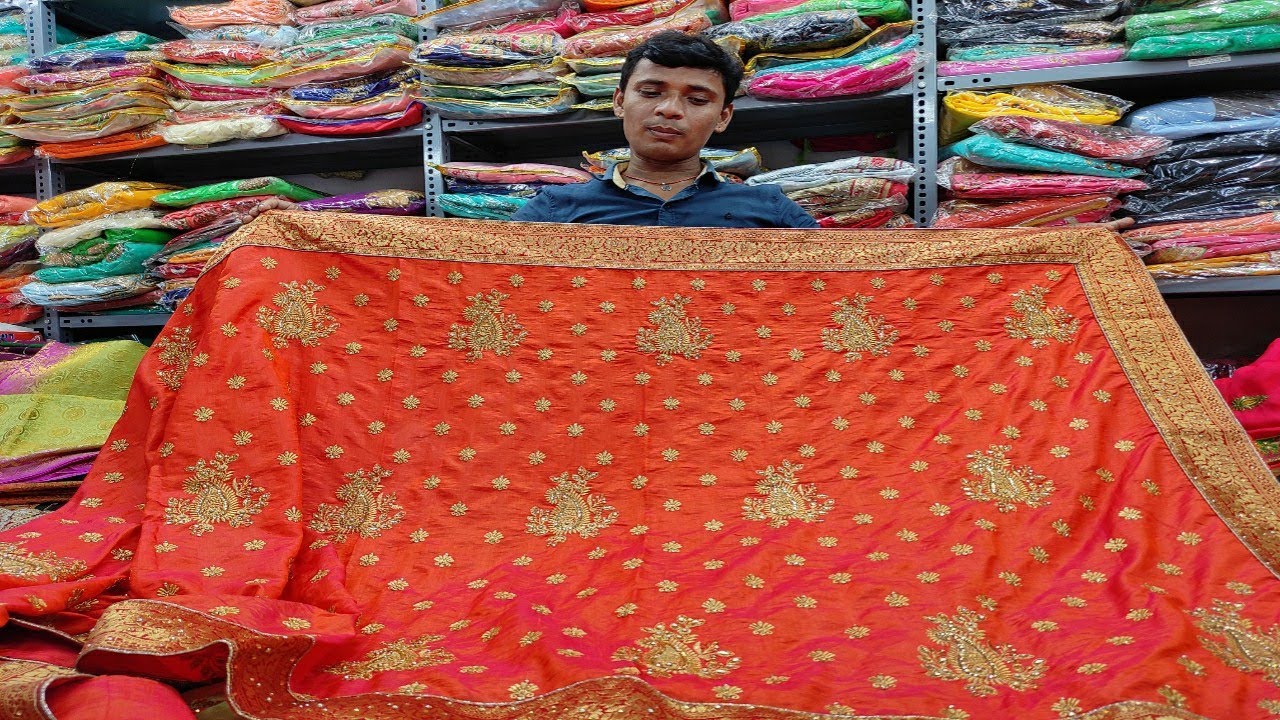 सुरत की सबसे फैंसी साड़ी,Surat Saree Market,Saree Wholesaler Surat ...