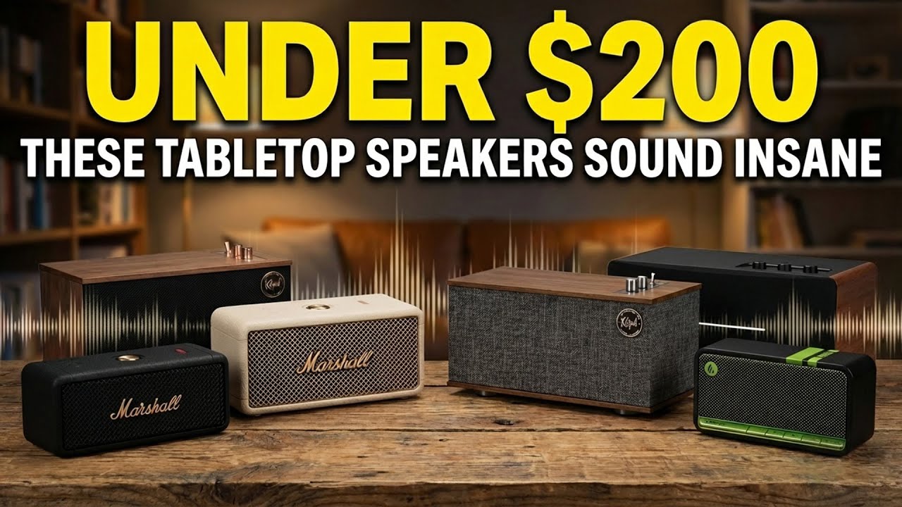 7 Best Tabletop Speakers Under $200 — These Tabletop Speakers Sound ...