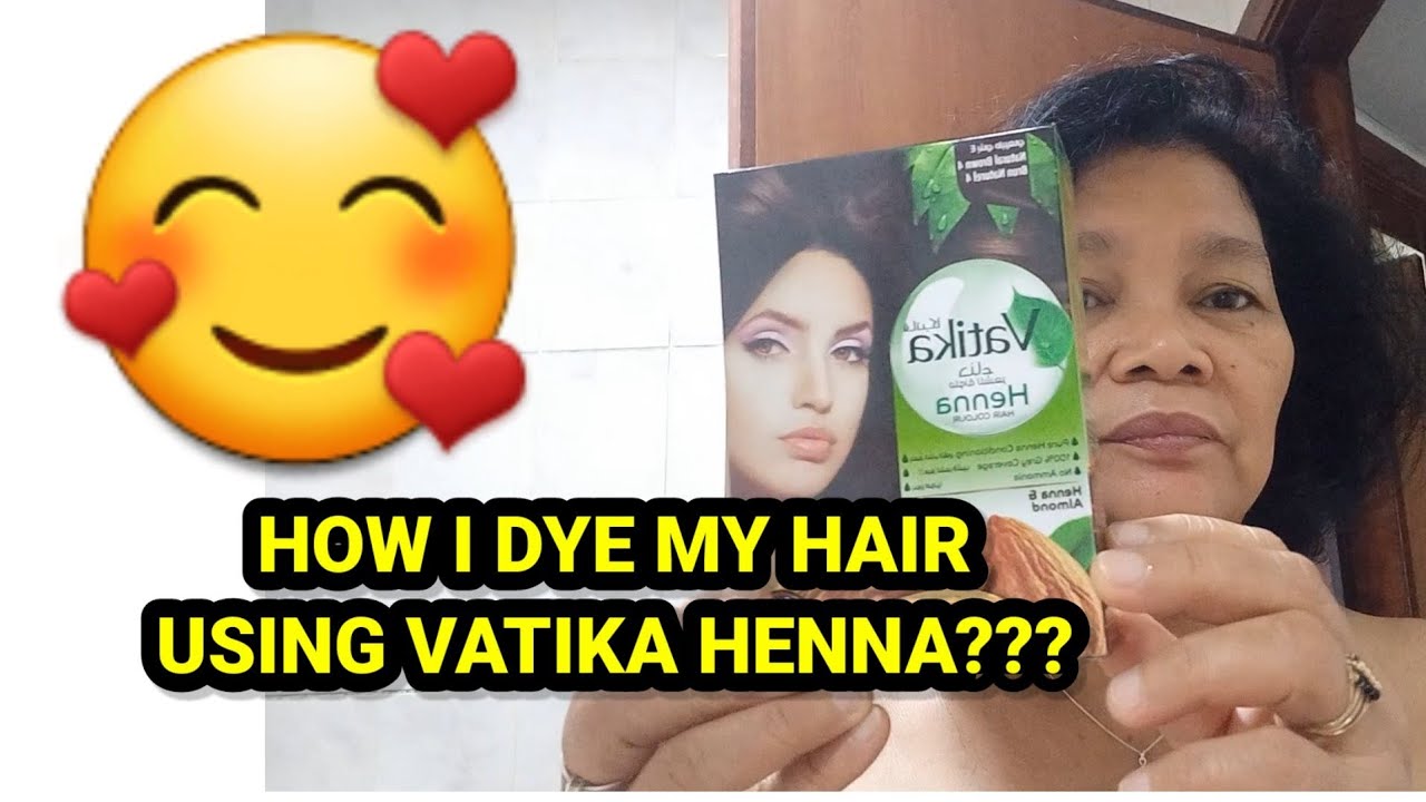THIS IS HOW I DYE MY HAIR USING VATIKA HENNA. #viralvideo - YouTube