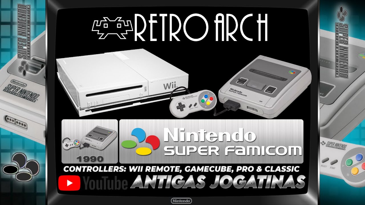 NINTENDO SUPER FAMICOM | RETROARCH | NINTENDO WII - YouTube