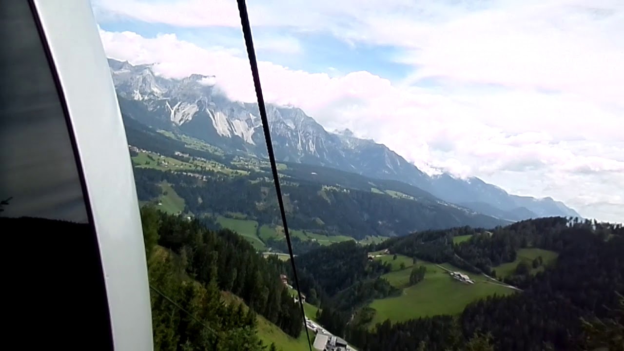 Preunegg Jet 8er Seilbahn-Reiteralm (Sommer) - YouTube