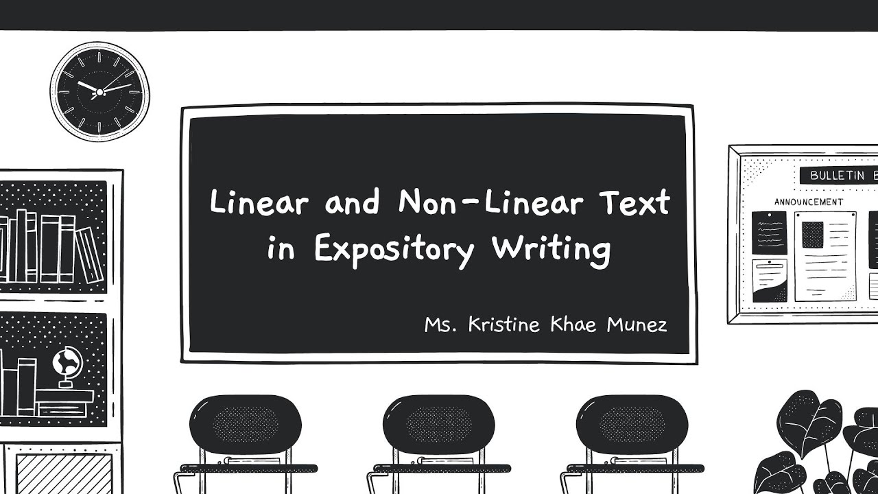 Week 4: Linear and Non Linear Text in Expository Writing - YouTube