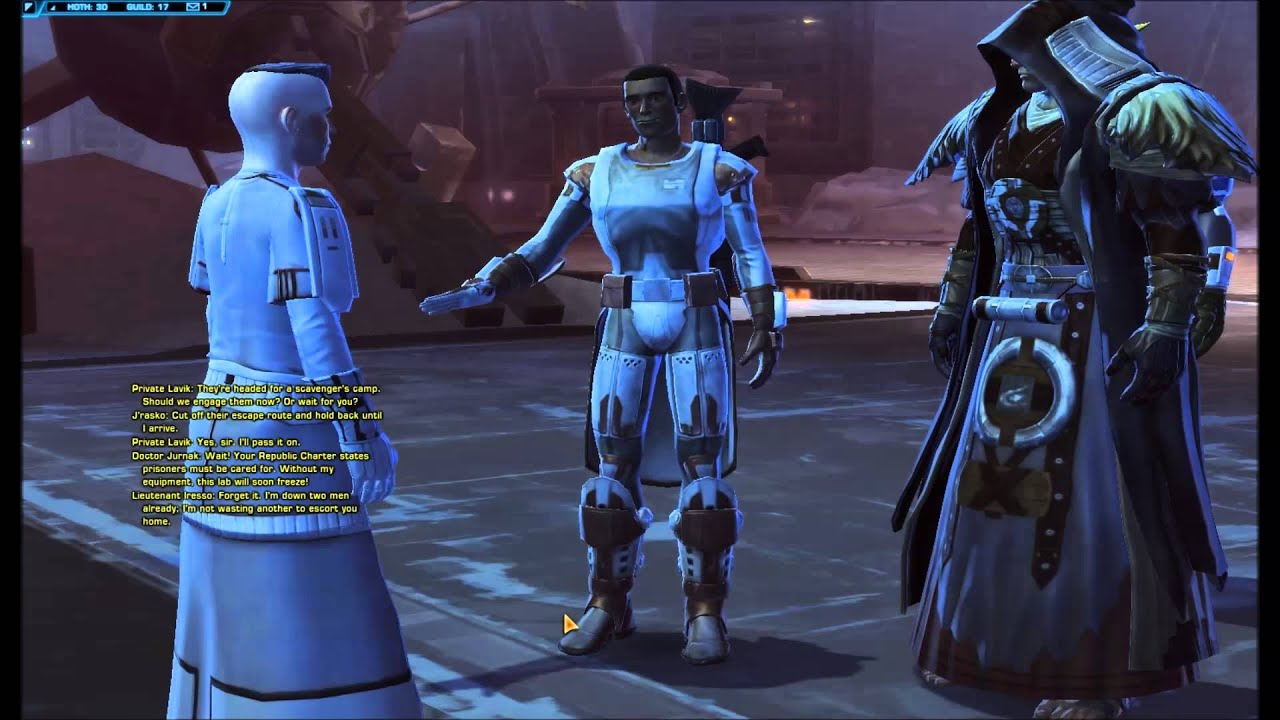 SWTOR - Jedi Consular - Hoth - YouTube
