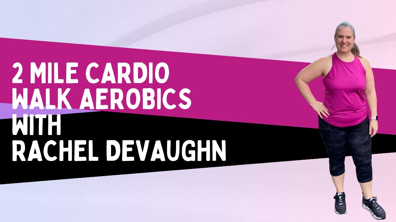 30 minute cardio walk aerobics / fitness walking workout / low impact ...