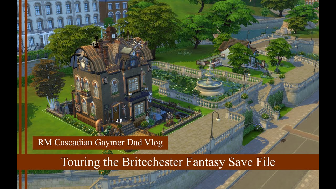The Britechester Save File in The Sims 4 - Neighborhood #2 - YouTube