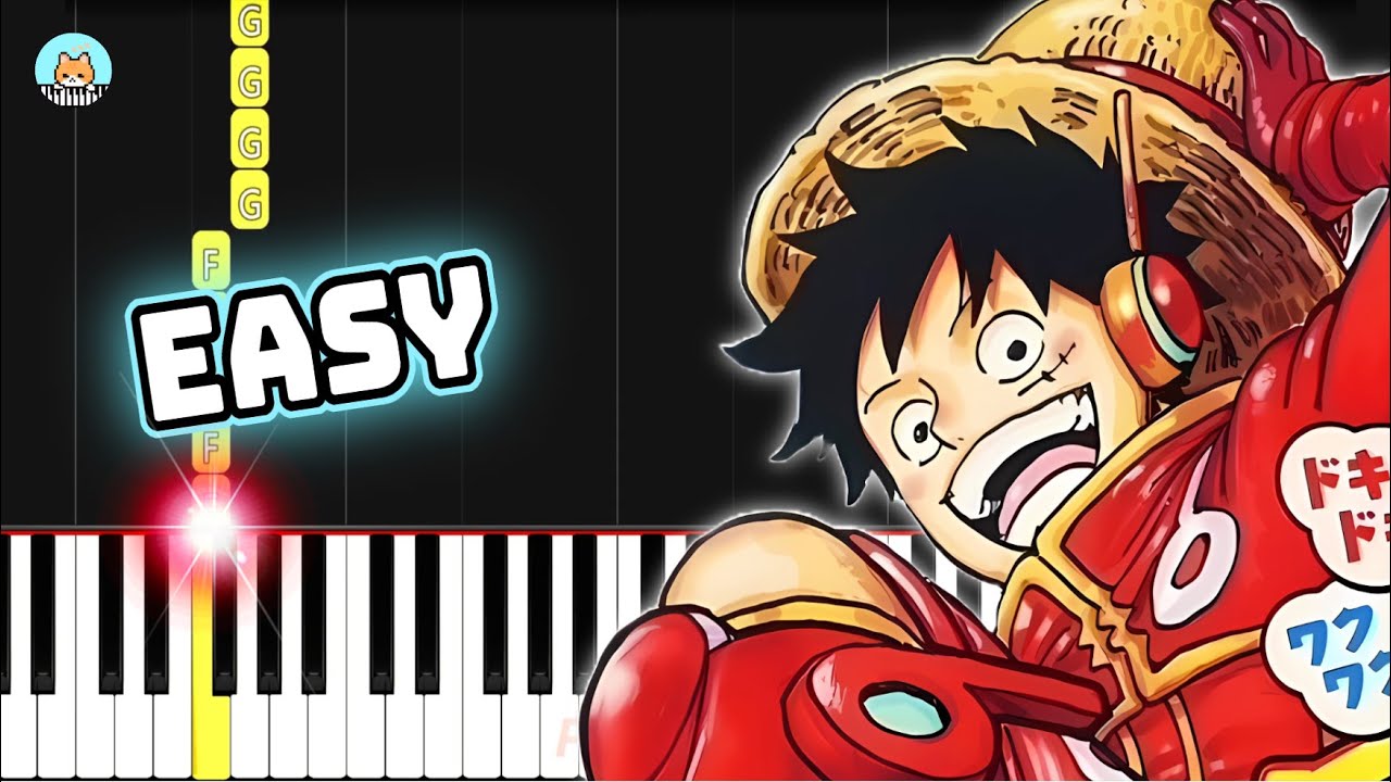 One Piece OP 26 - "US!" - EASY Piano Tutorial & Sheet Music Chords ...