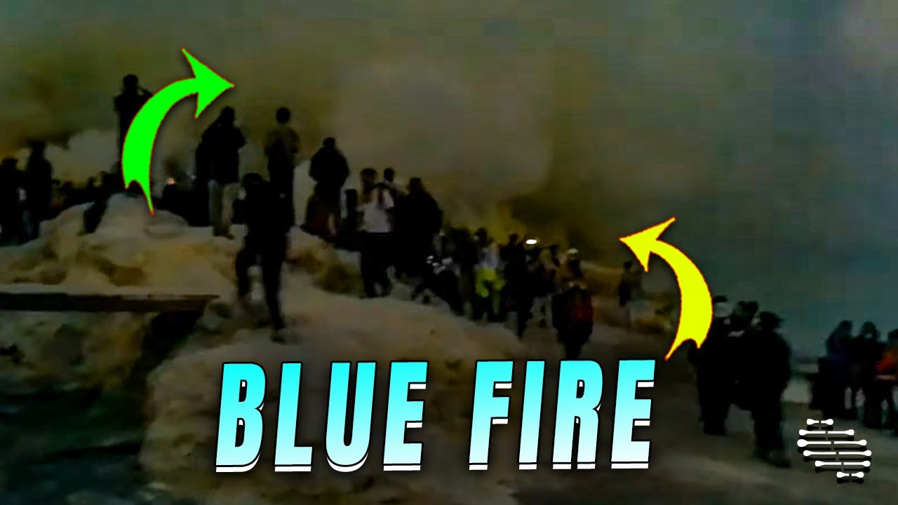 Blue Fire Phenomenon at Ijen Crater - YouTube