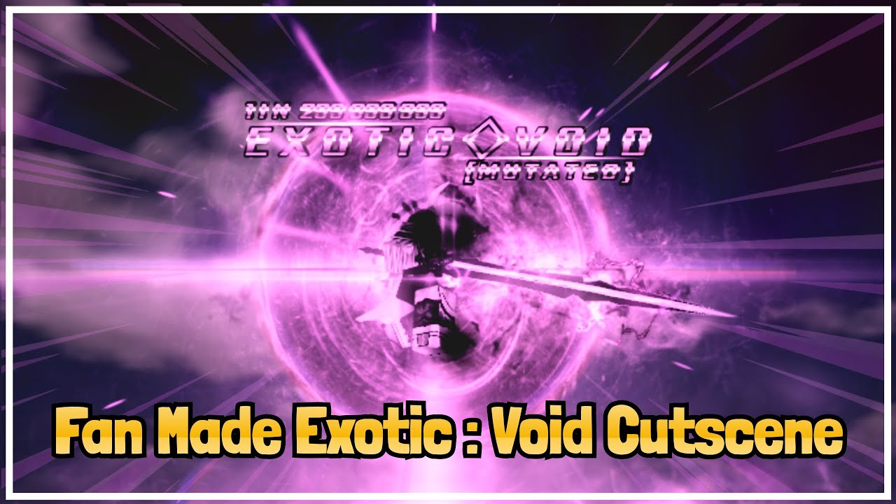 Exotic : Void Cutscene Concept - YouTube