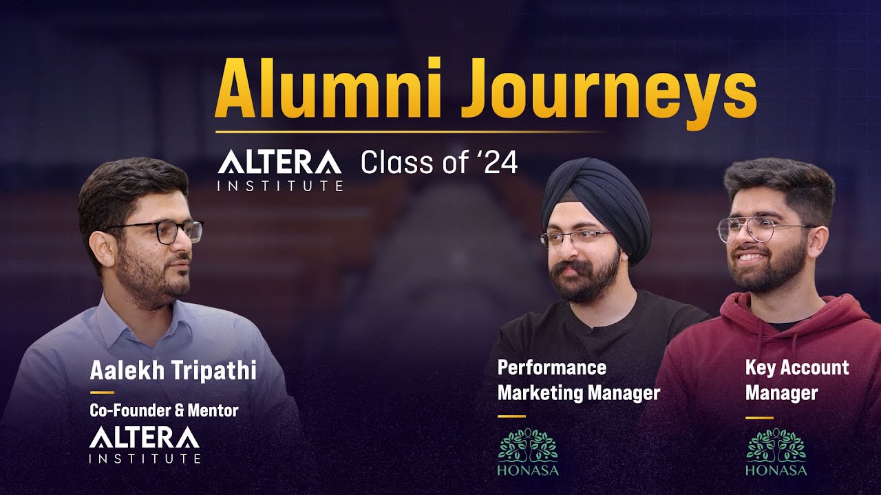 Altera Institute of Management | Alumni Journeys - YouTube
