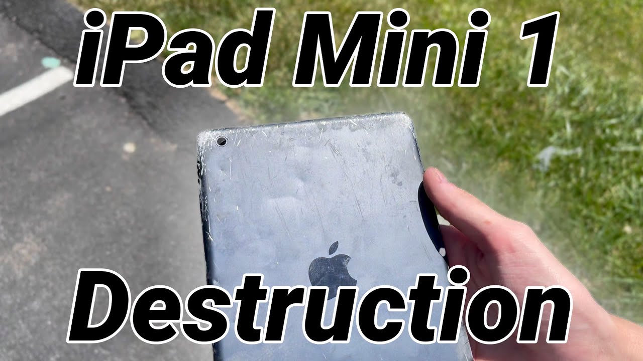 iPad Mini 1 Destruction - YouTube