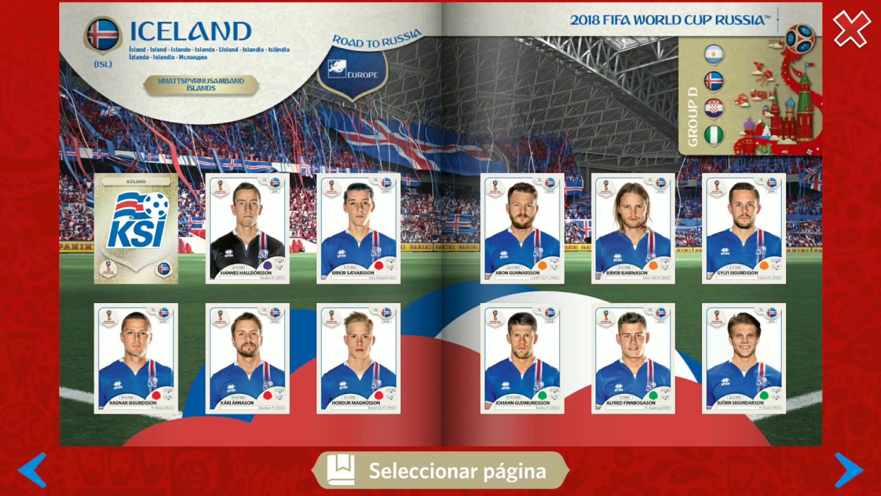 100% Panini Virtual Album FIFA 2018 - YouTube