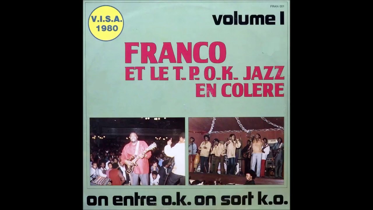 Rumba Congo, Franco et le T P O K Jazz Tokabola Sentiment - YouTube