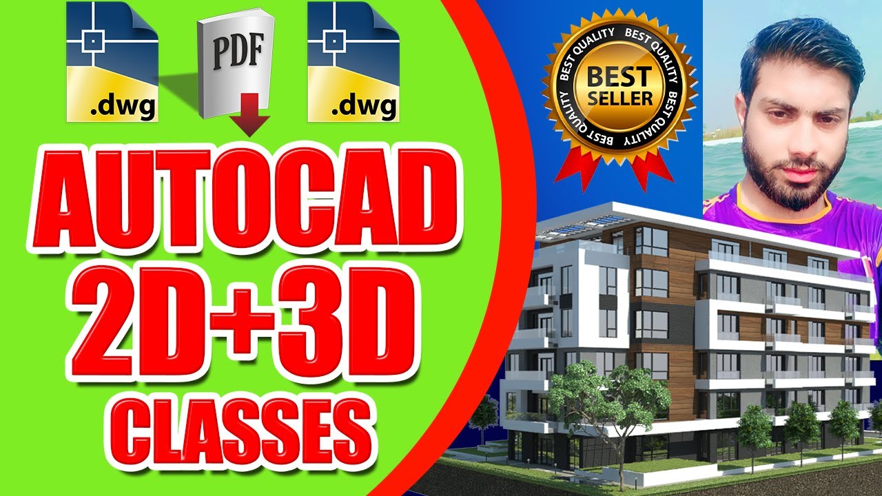 TMA Full AutoCAD Course For 2D&3D. Professional AutoCAD All basic ...