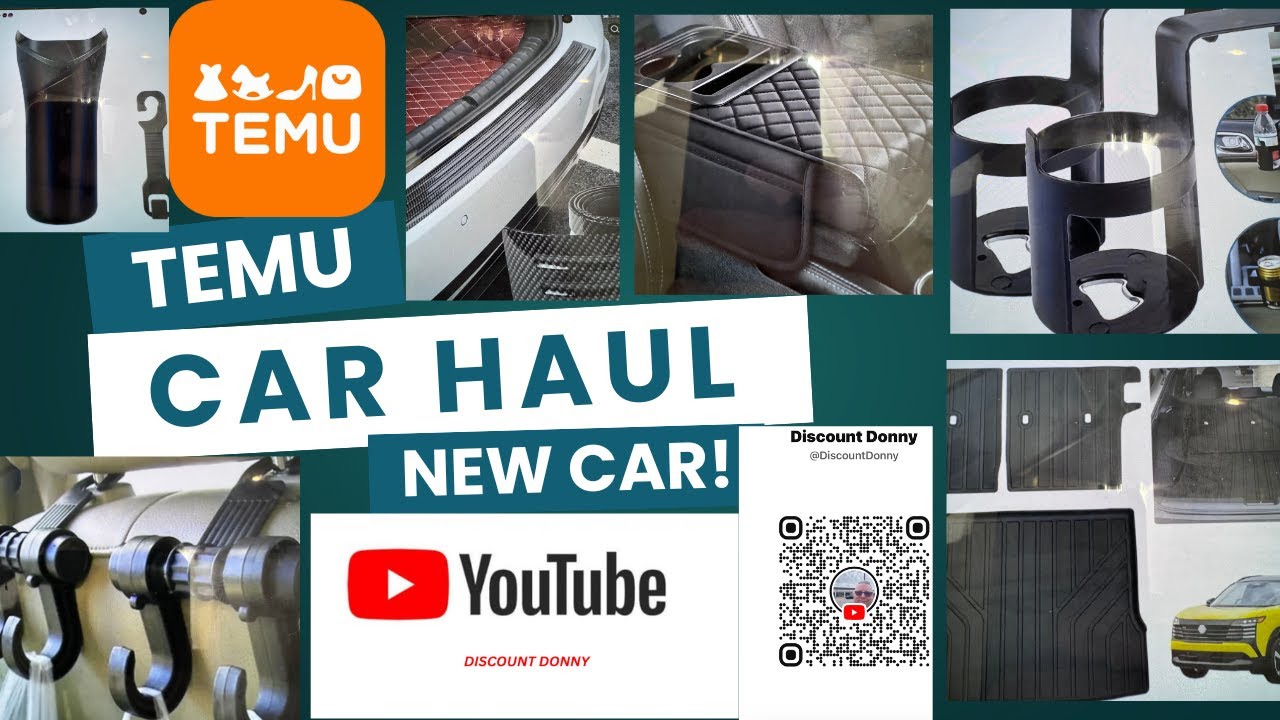 New Car New TEMU CAR ACCESSORIES! Amazing SEPTEMBER 2025 DEALS! - YouTube