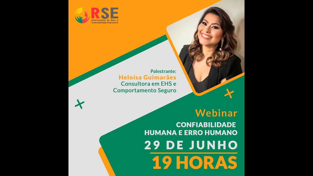 Webinar RSE: Confiabilidade Humana e Erro Humano - YouTube