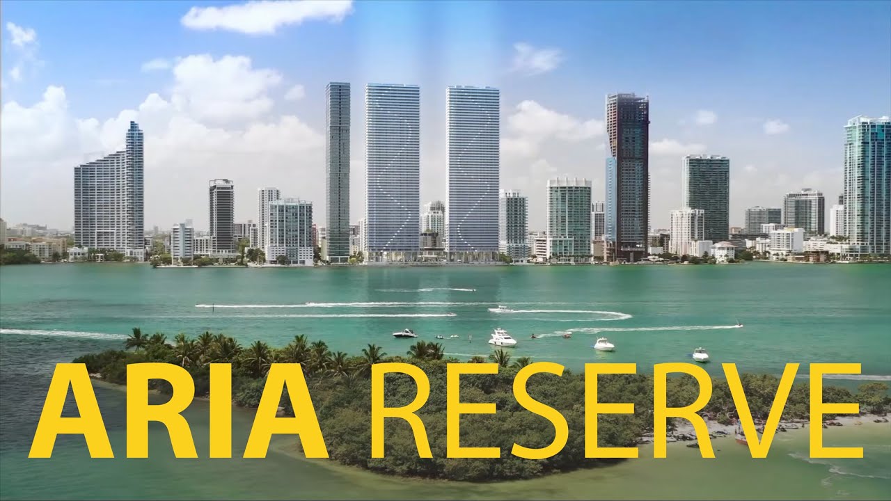 Aria Reserve Residences Luxury Condos In Miami - YouTube