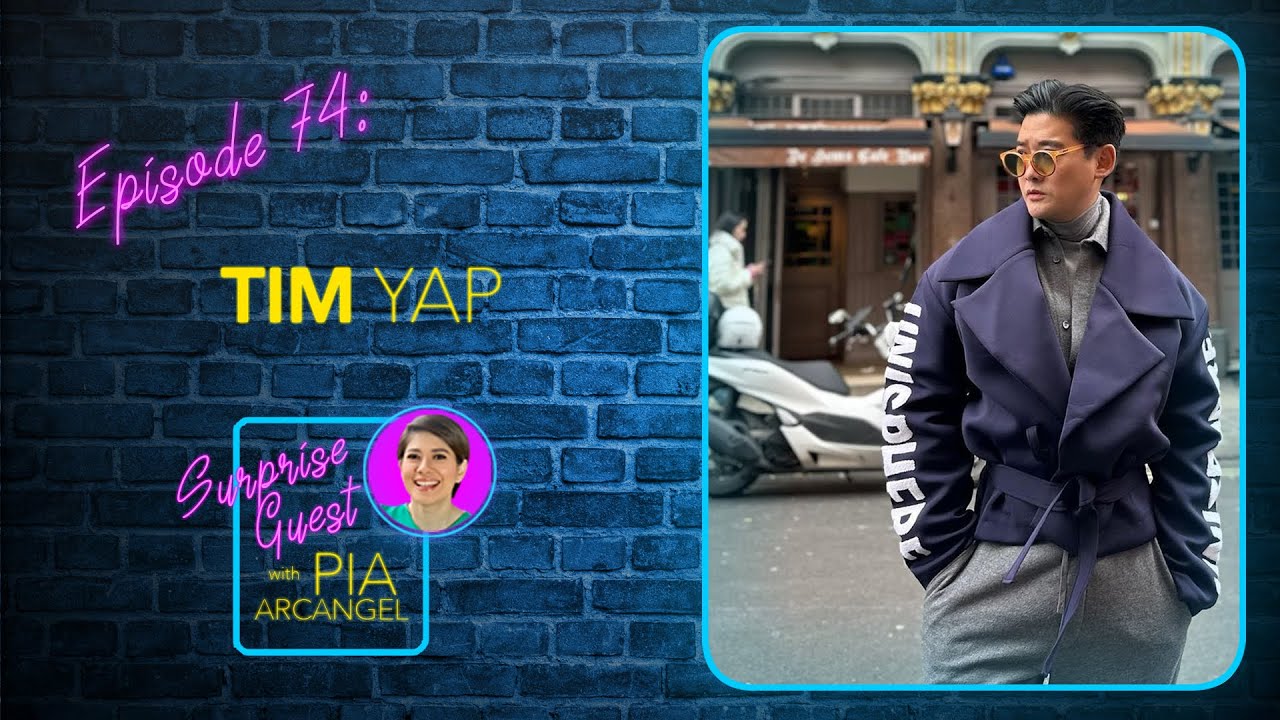 Episode 74 - Tim Yap | Surprise Guest with Pia Arcangel - YouTube