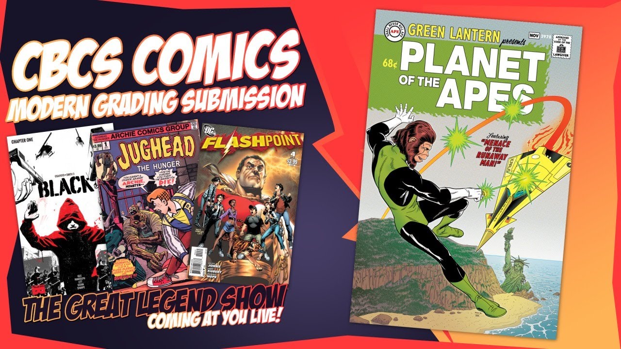 CBCS Comics Modern Grading Submission - YouTube