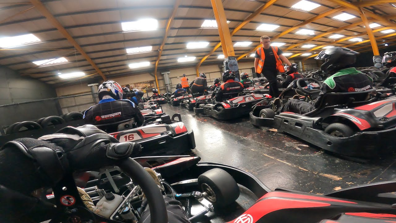 Birthday Karting Session One - Teamsport Cardiff - YouTube