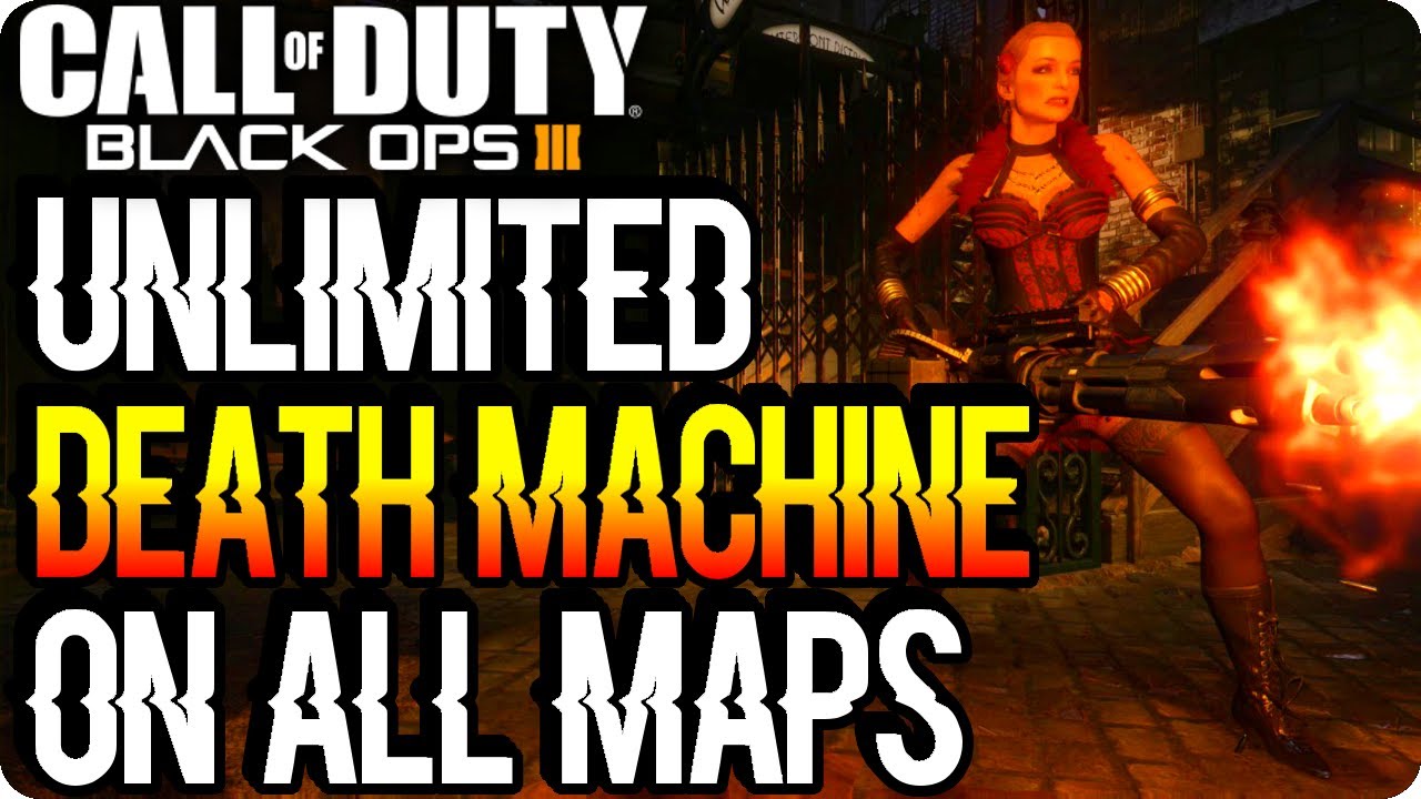 BO3 Zombie Glitches: Unlimited Death Machine Glitch On All Maps - Black ...