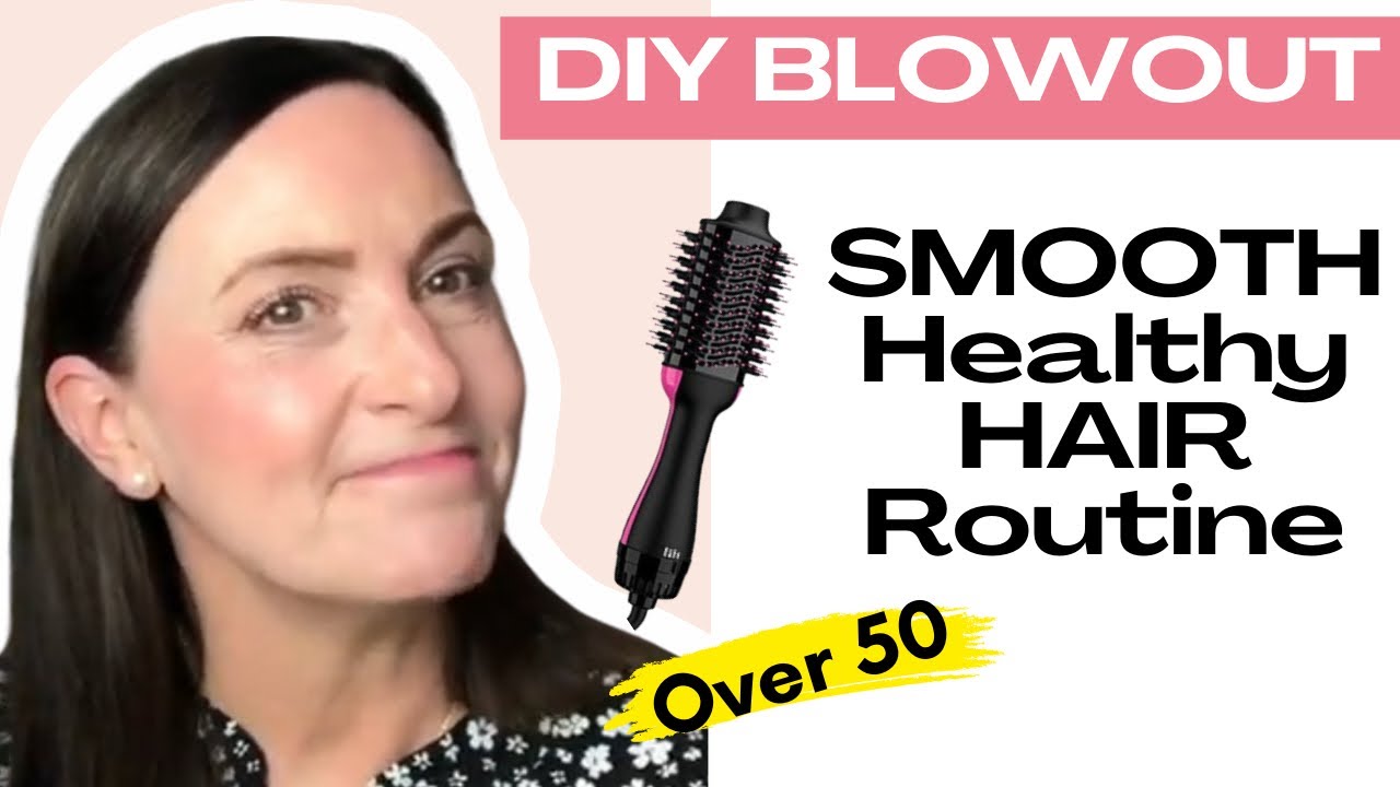 DIY BLOWOUT ROUTINE FOR SMOOTH AND SHINY HAIR OVER 50 - Revlon ...