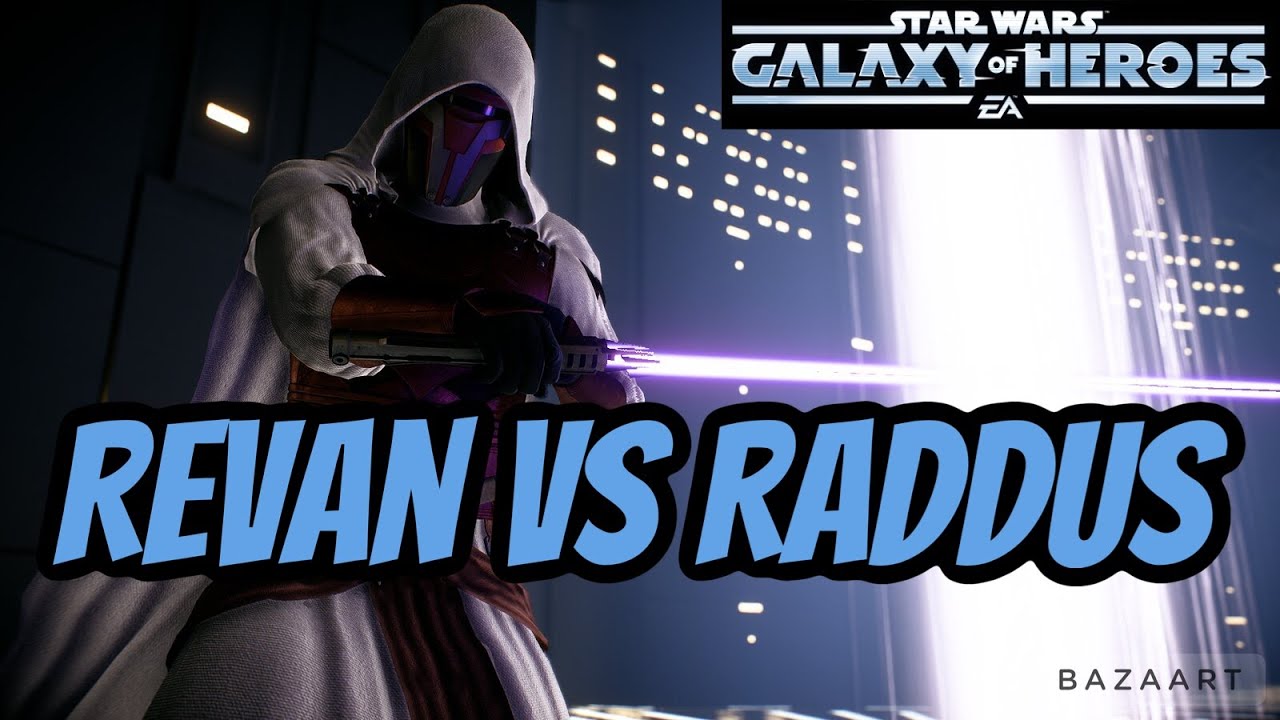 SWGOH: Revan Is the Perfect Counter to Raddus - YouTube