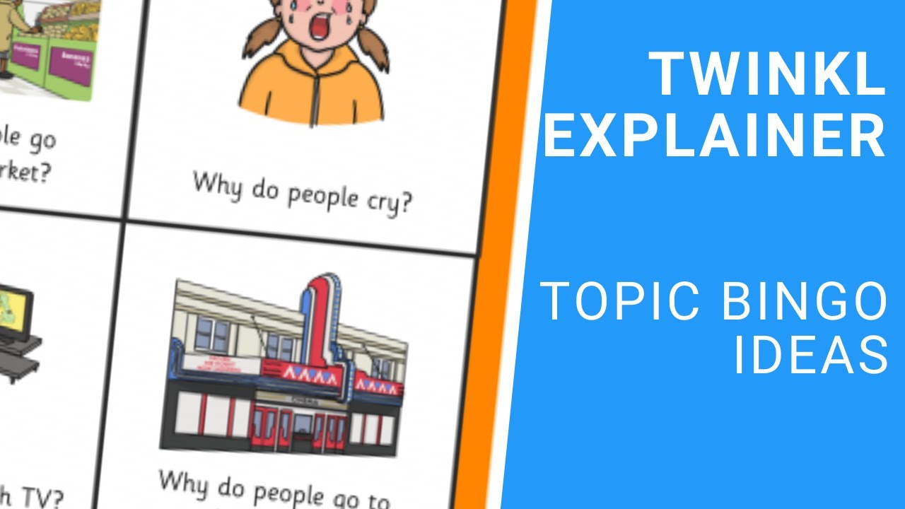 Topic Bingo Ideas - YouTube
