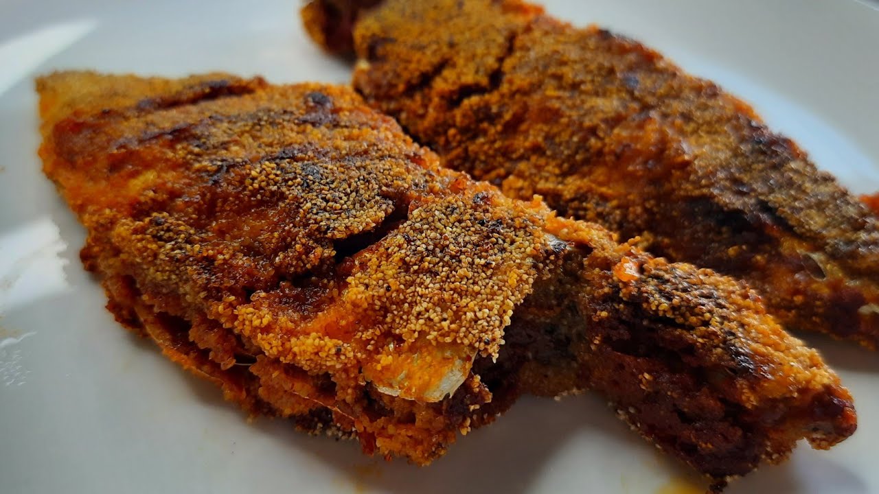 Bangada Fish Fry recipe in kannada - ಬಂಗಡಾ ಫ್ರೈ - YouTube