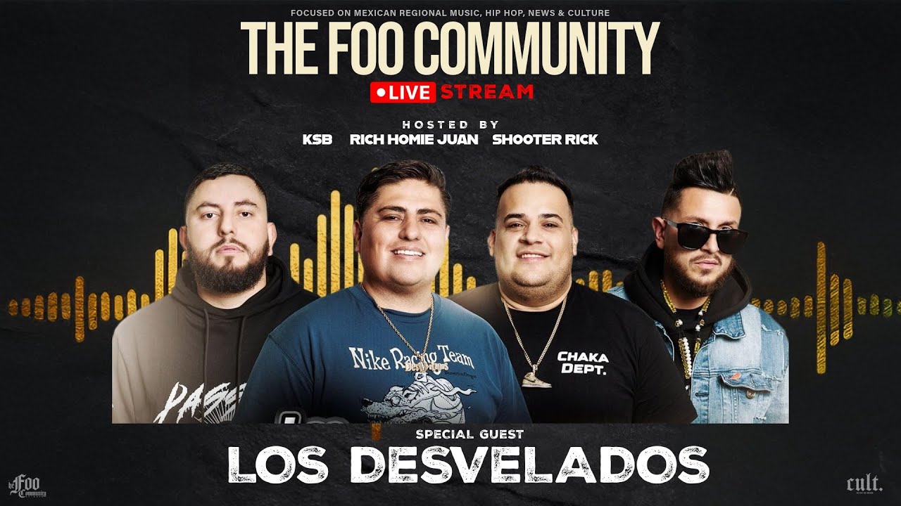 Foo Community Live Stream #04 W/ Los Desvelados - YouTube