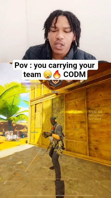 POV : YOU CARRYING YOUR TEAM 🤣🔥 #codm #codmobile #callofdutymobile ...