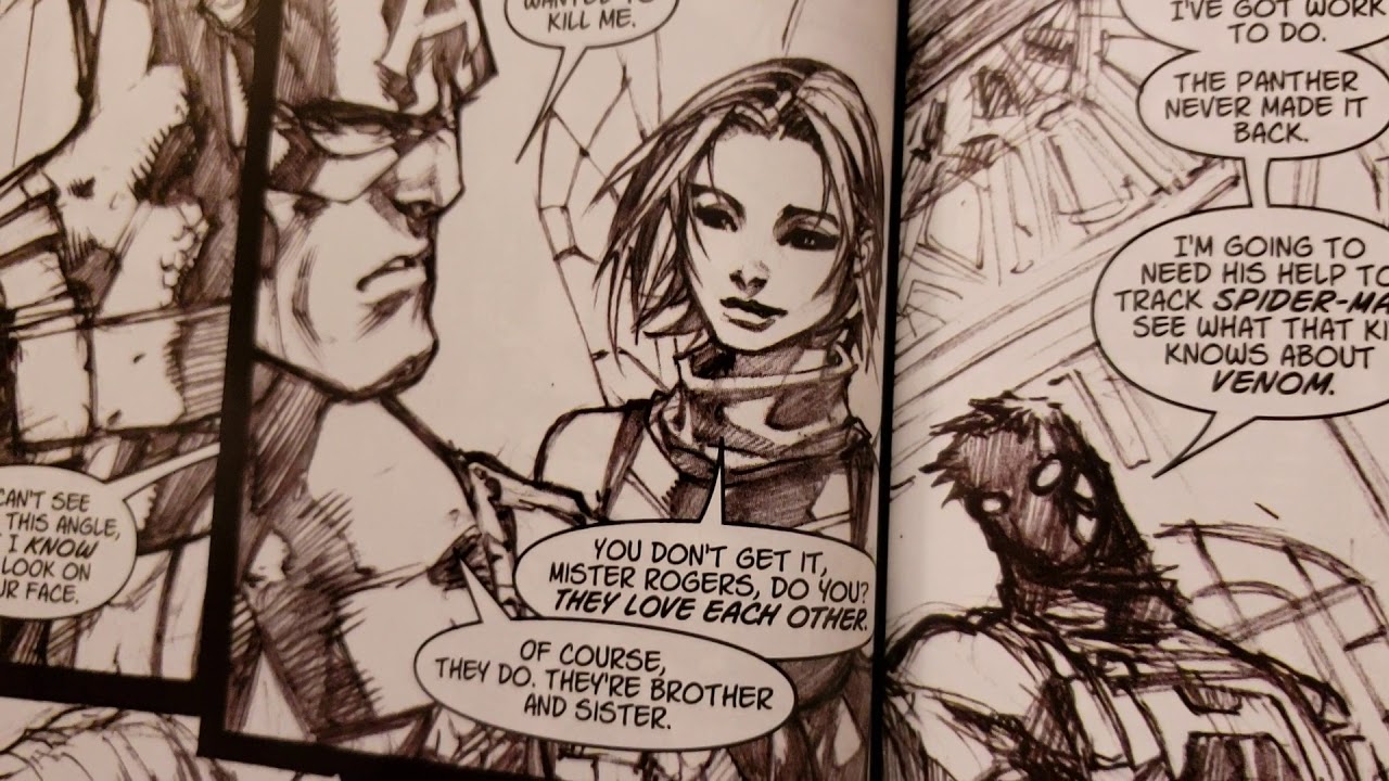 The Ultimates 3 Black And White Edition: Joe Madureira Pencils! Part #1 ...