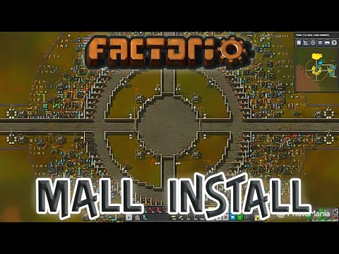 FACTORIO 0.17 | Mall Install - Episode 20 - YouTube