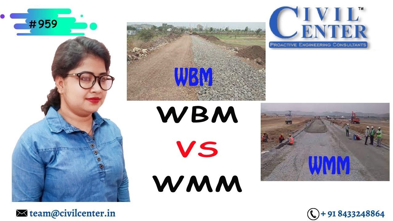 Difference between Water Bound Macadam (WBM) & Wet Mix Macadam (WMM ...