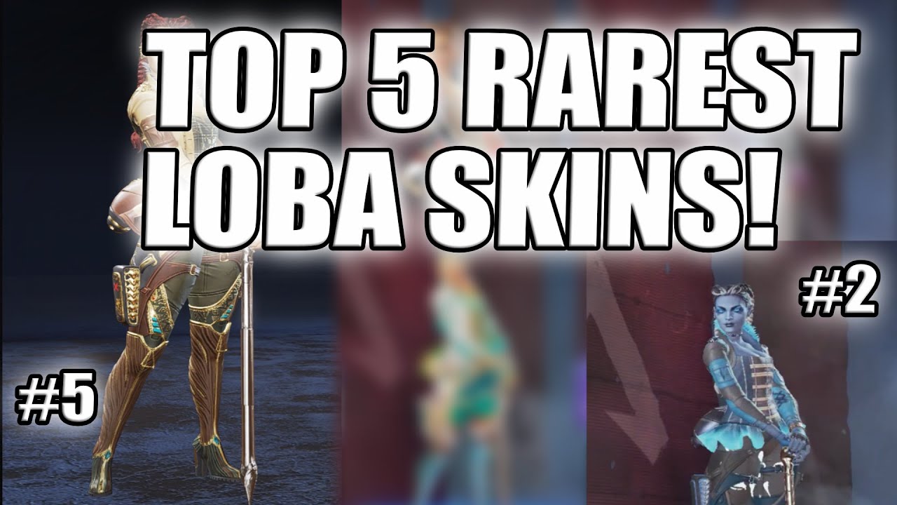 The Top 5 RAREST Loba Skins In Apex Legends! Best Loba Skins and how to ...