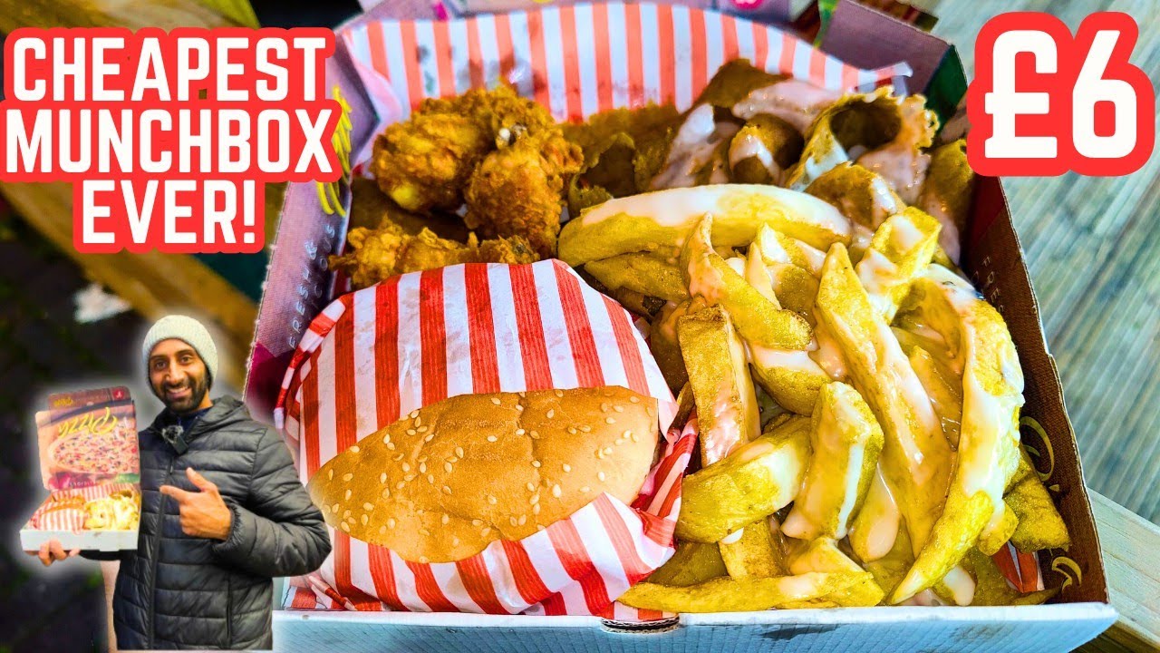 INCREDIBLE Value! £6 MUNCHBOX! CHEAPEST EVER In BIRMINGHAM! - YouTube