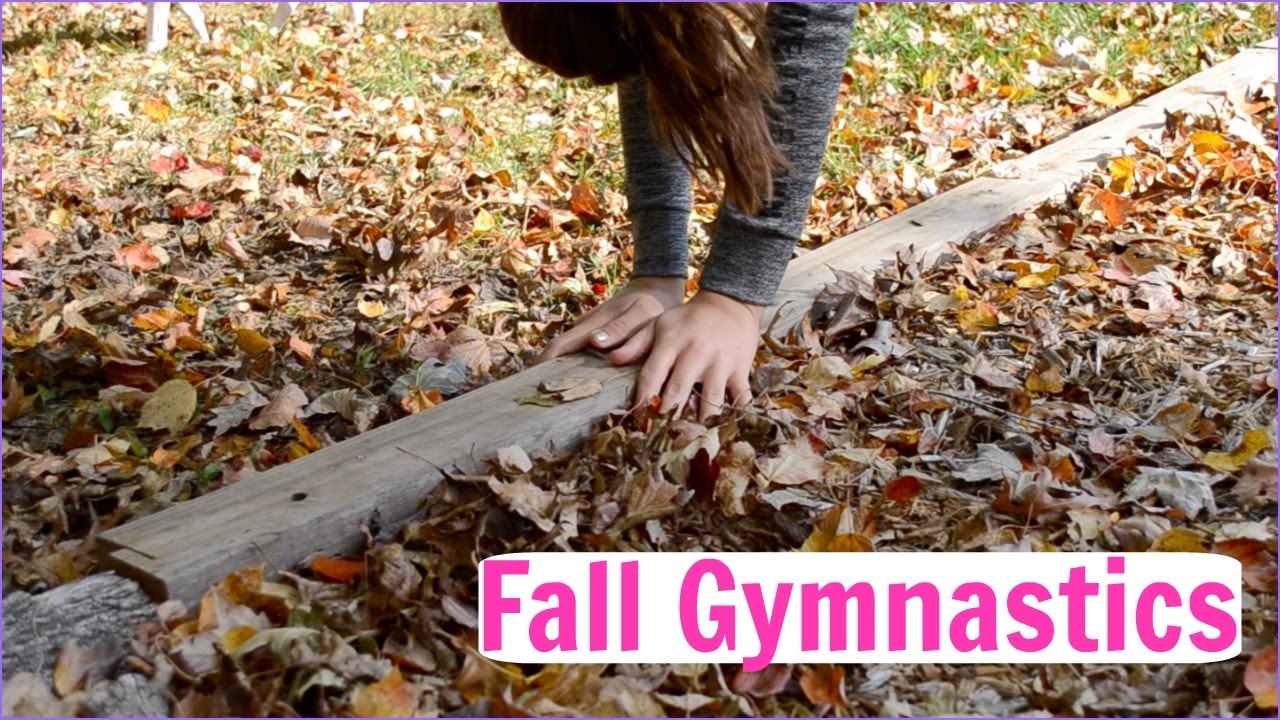 Fall Gymnastics!! Everyday Gymnastics - YouTube
