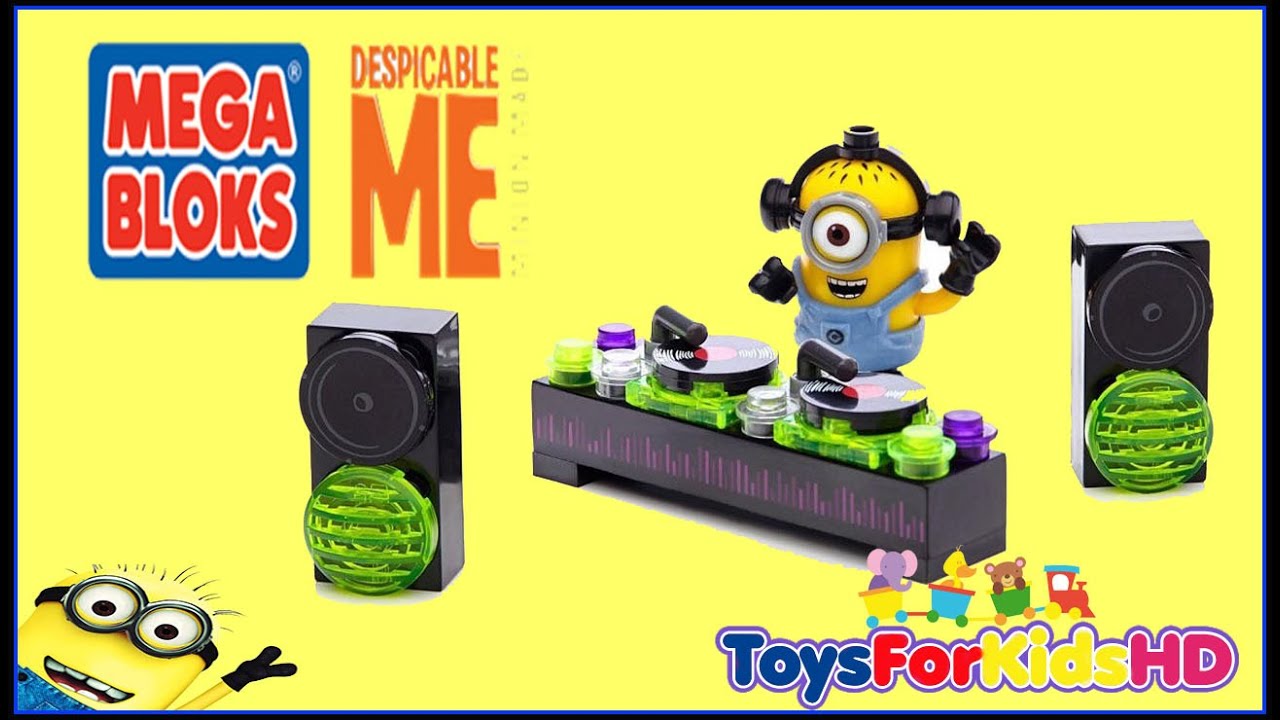 Minions Mega Bloks Fiesta de Baile Minions Dance Party - Juguetes de ...