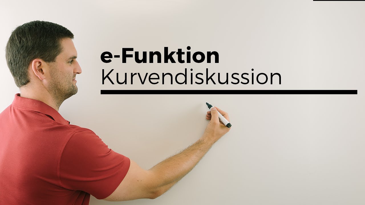 e-Funktion, Kurvendiskussion, Übersicht 1 | Mathe by Daniel Jung - YouTube
