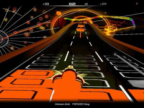 Audiosurf - POPGOES Song by Gomotion - YouTube