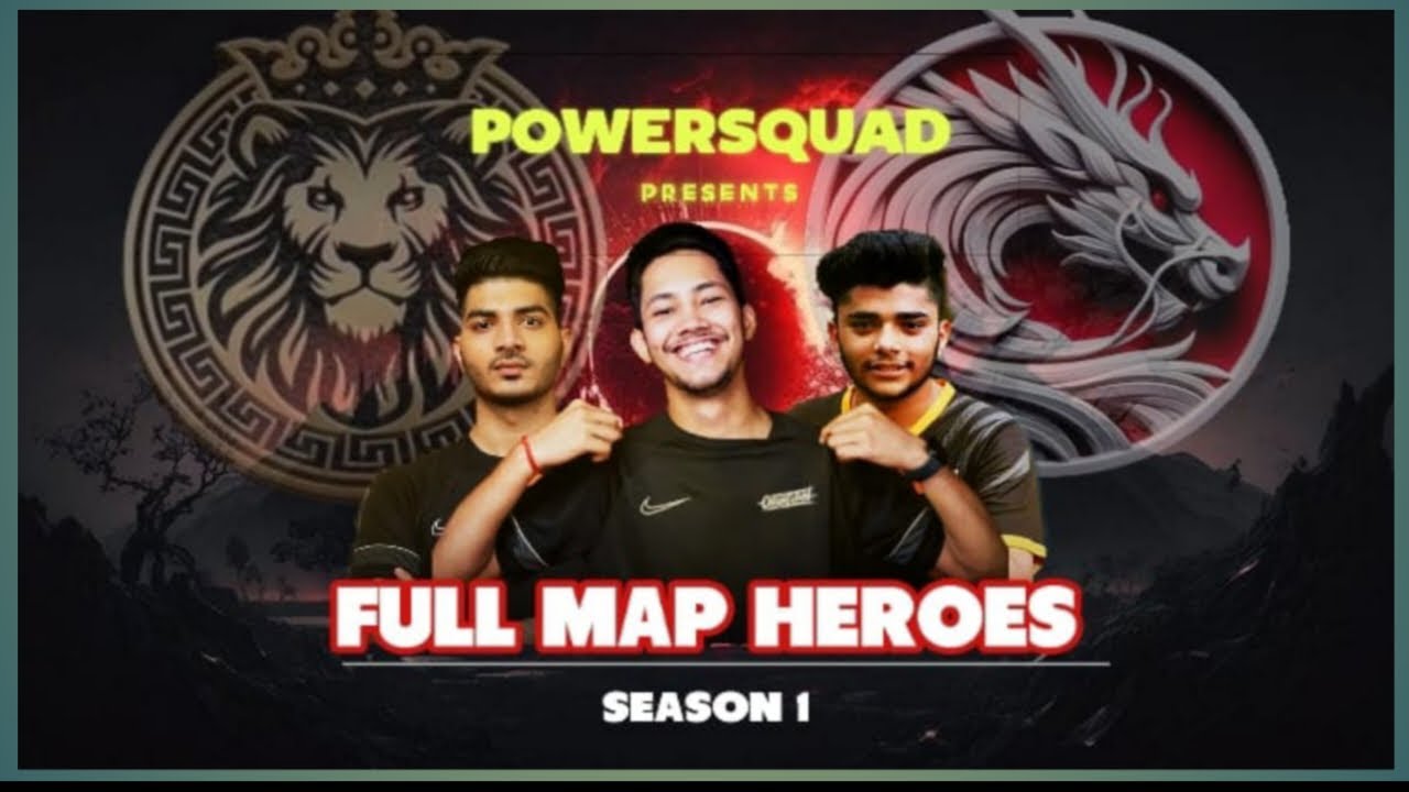 POWER SQUAD FULL MAP TOURNAMET | GROUP 1 | SEASON 1 | WIZARD GAMING ...