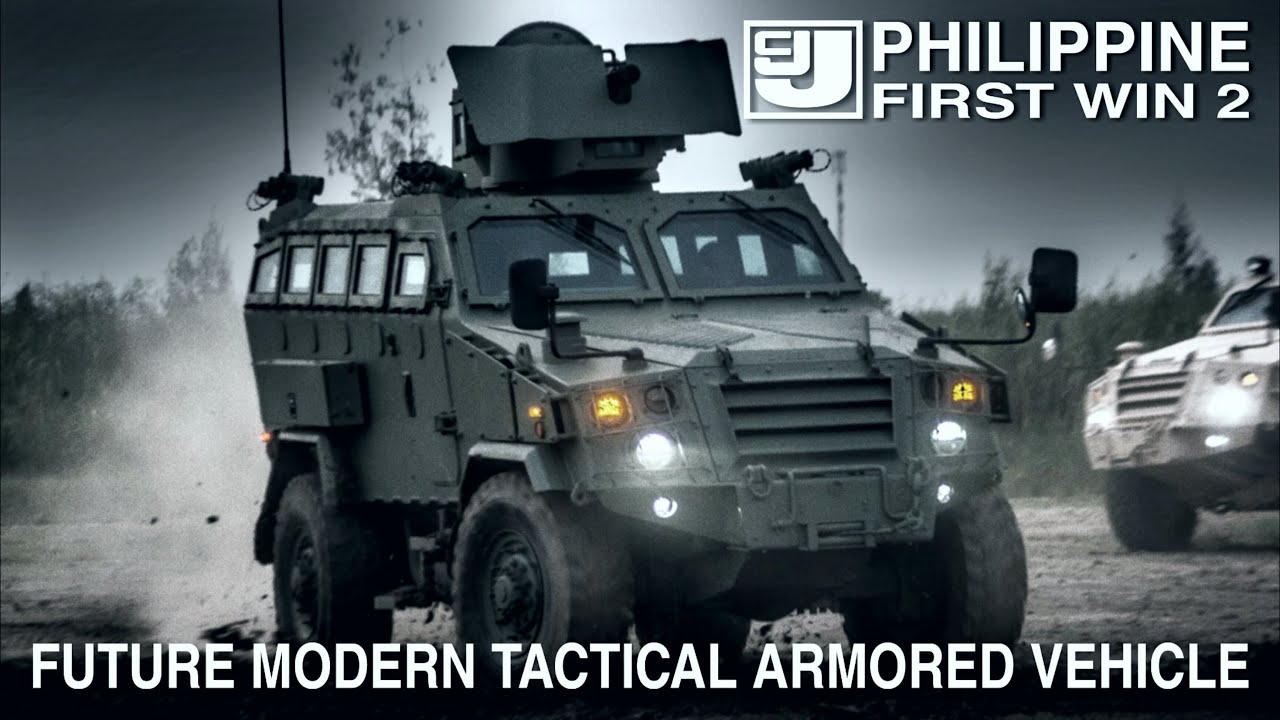 Philippine Military Modern Future Chaiseri First Win 2 MRAP - YouTube