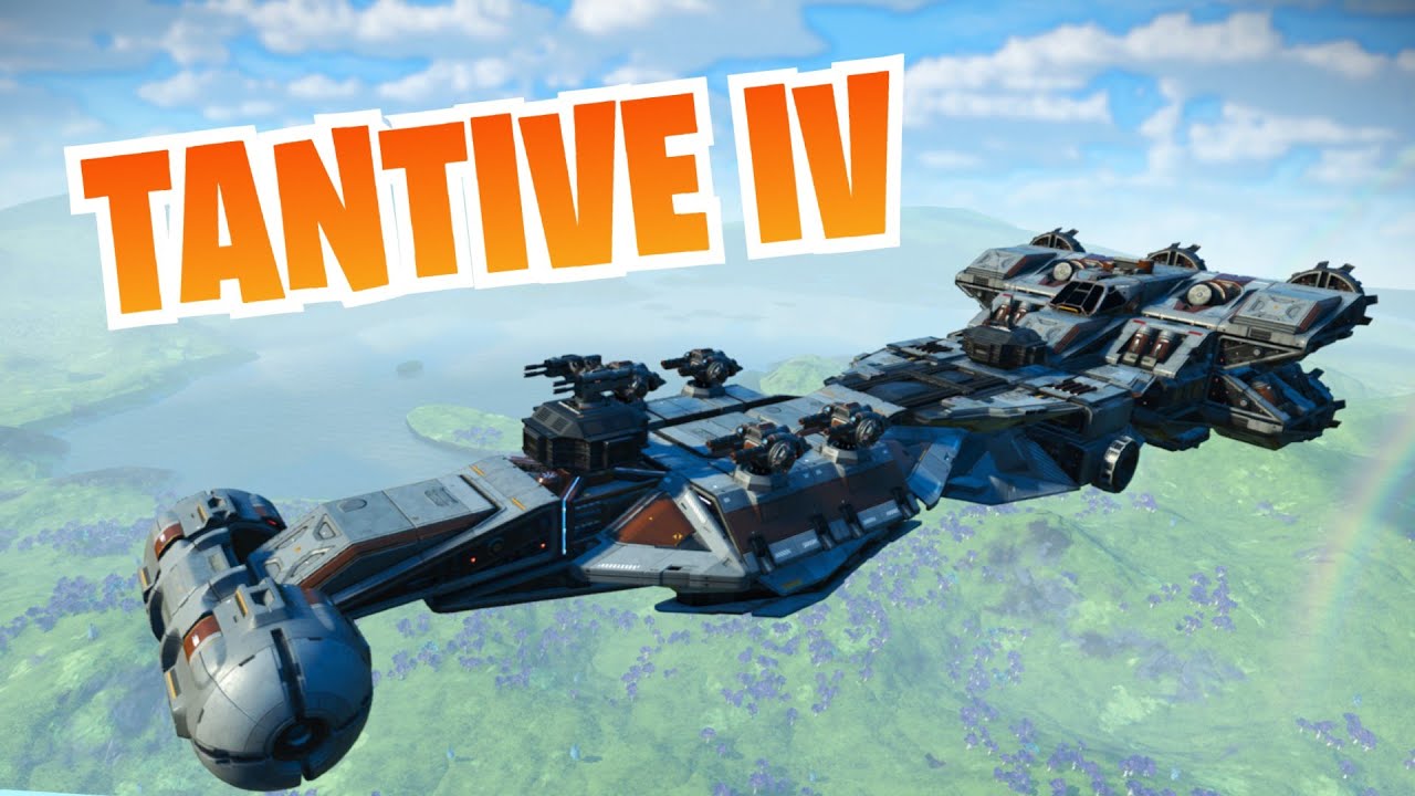 Star Wars Tantive IV Corvette Build Guide - No Mans Sky - YouTube