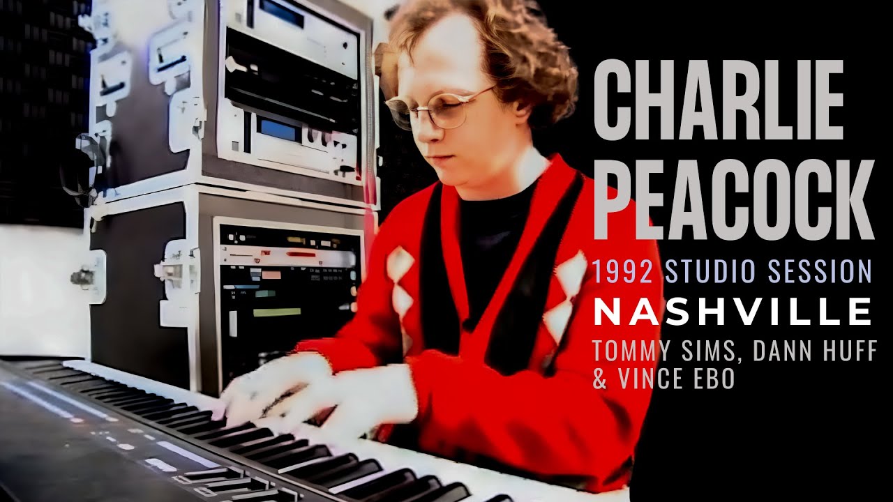 Charlie Peacock Studio Session 1992 - Dutch TV Doc - Vince Ebo, Tommy ...
