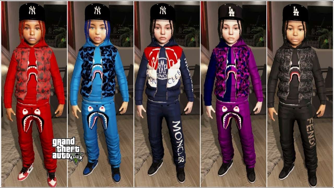 GTA 5 - Kid Male 53 GTA 5 Mod [Addon Ped / Fivem ] | Custom Child Ped ...
