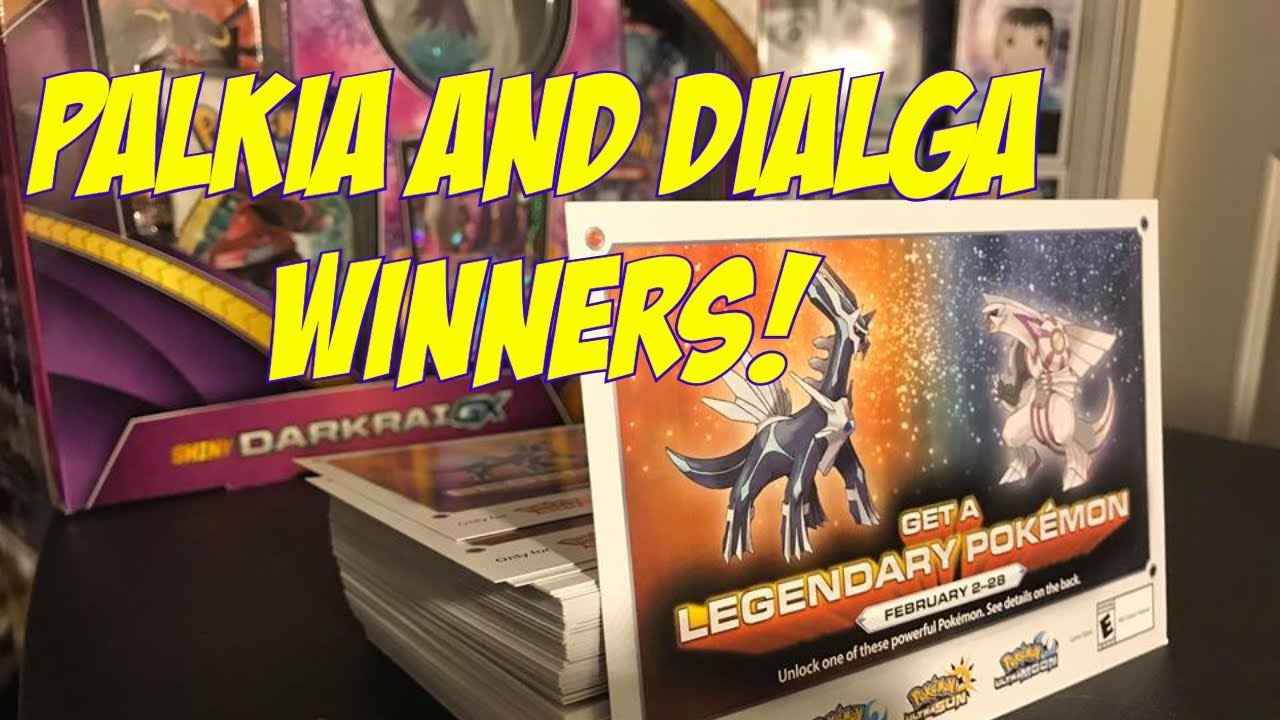 Everyone’s a Winner! Dialga and Palkia Code... (Read Description) - YouTube
